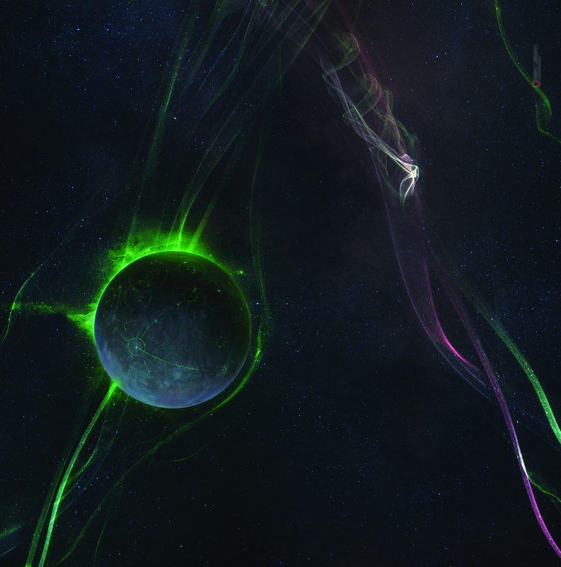 Kraken Wargames: Space Sector 7 3x3 B Spielmatte | KWG-33-47B