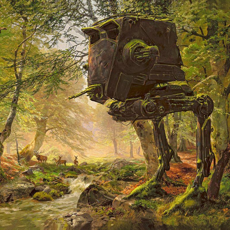 Kraken Wargames: Abandoned Walker - Mousepad | AF-MPK-007