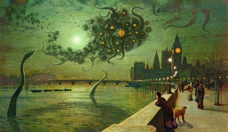 Kraken Wargames: Mythos Avatar Yog Sothoth Spielmatte umnäht | AF-UTCG-68