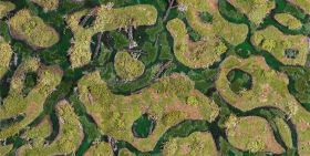 Kraken Wargames: Forsaken Swamp 6x3 Spielmatte | KWG-63-19