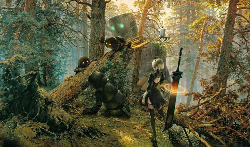 Kraken Wargames: Robots in a Forest Spielmatte | AF-TCG-46