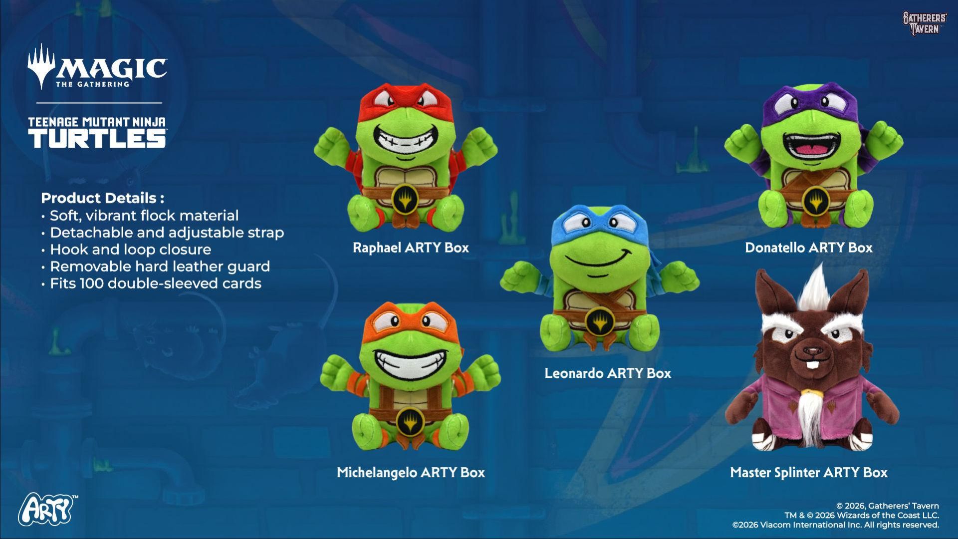 Gatherers' Tavern - Magic: The Gathering: TMNT Michelangelo ARTY Box ...